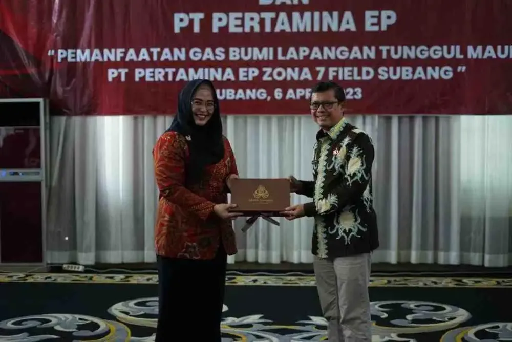 Dihadiri Wabup Kang Akur, PT Subang Energi Abadi (SEA) dan PT Pertamina ...