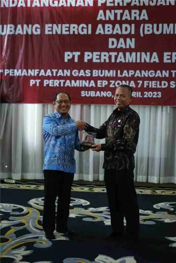 Dihadiri Wabup Kang Akur, PT Subang Energi Abadi (SEA) dan PT Pertamina ...