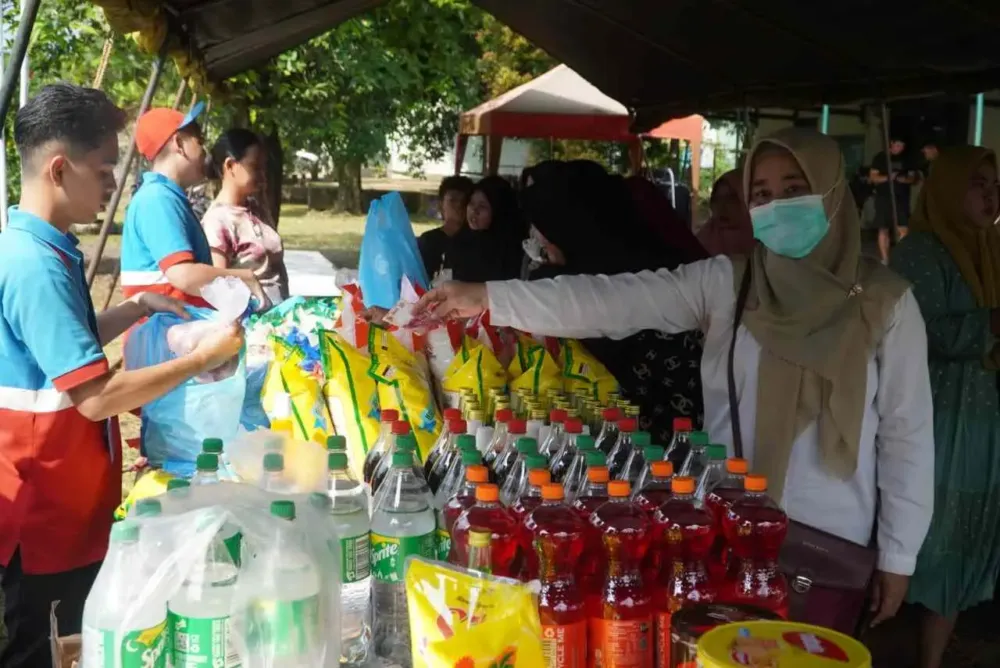 Yonif 312 Kala Hitam Subang Gelar Bazar Murah Ramadhan Untuk Bantu ...